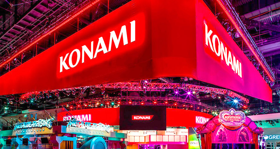 Konami announced record-breaking year : GamblersPost
